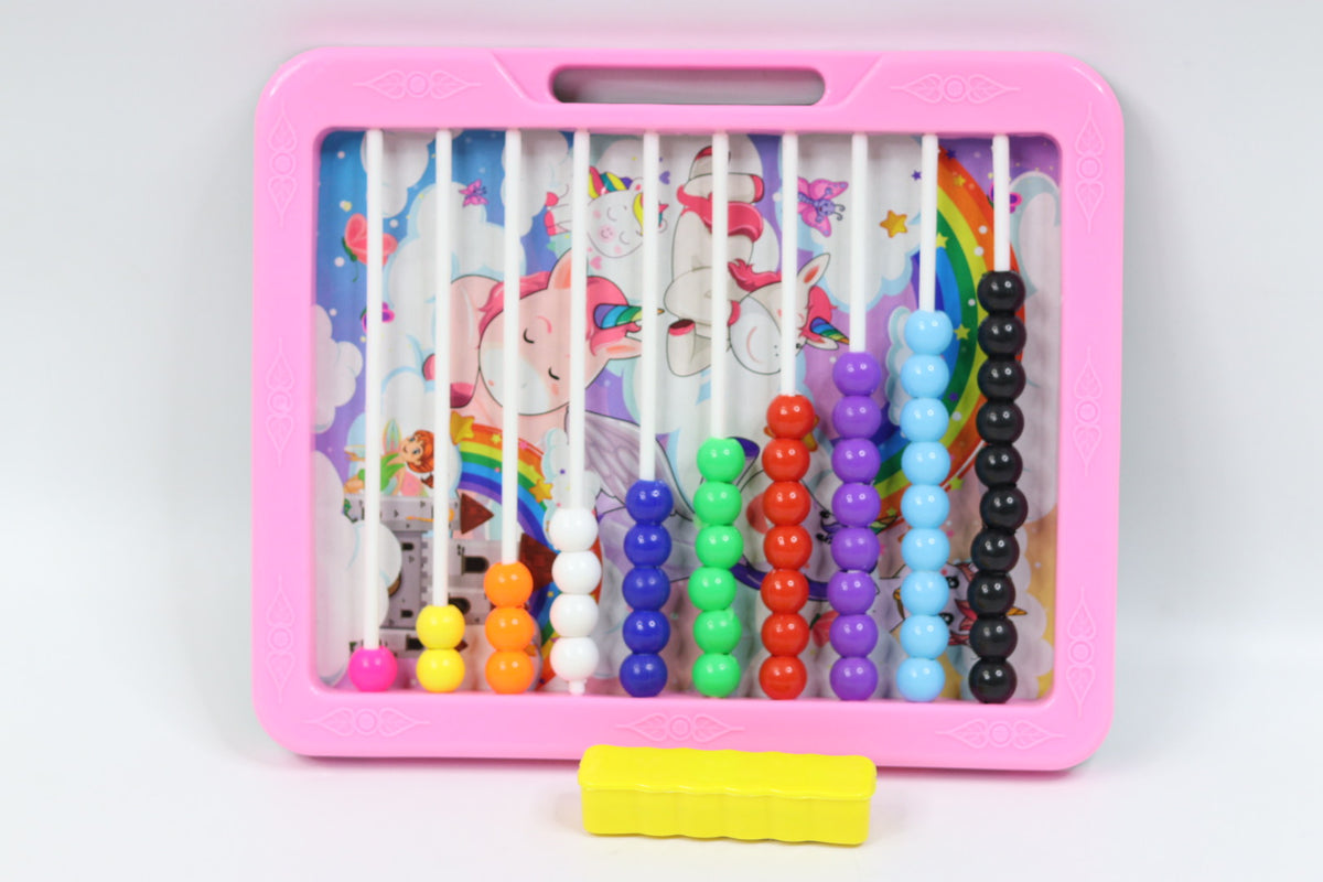 Classic Slate 2 in 1 with Duster to Scribble, Count & Learn as Abacus ...