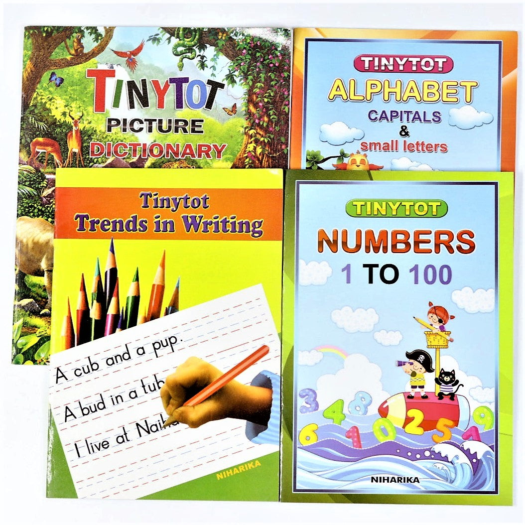 Tinytot - A set of 4 books for overall development of early learners ...