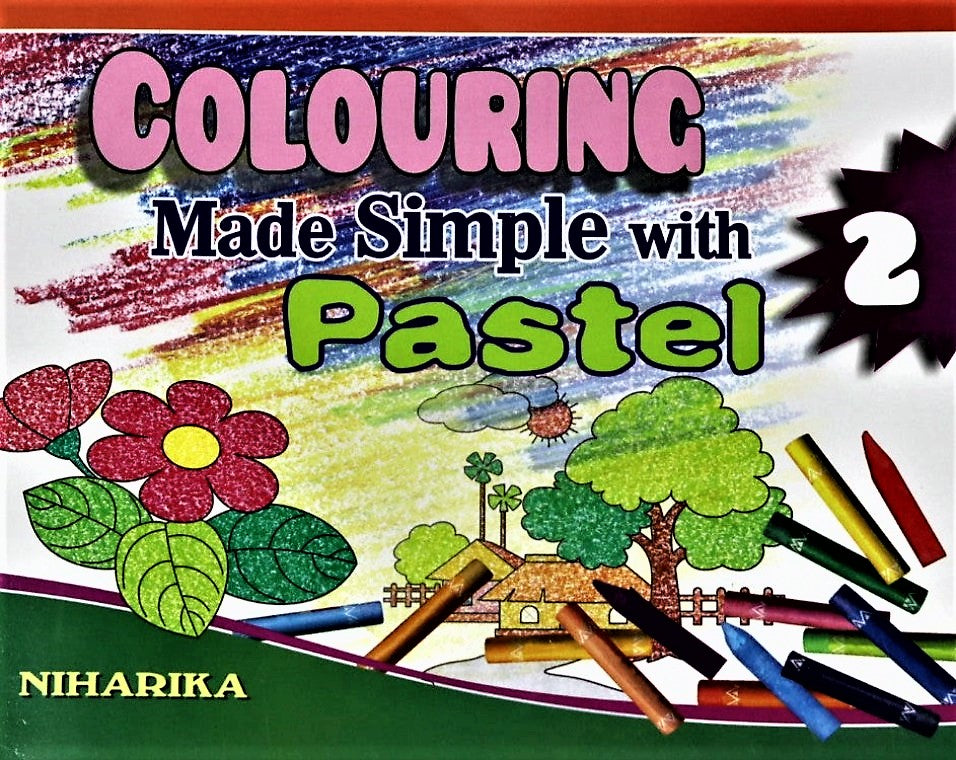 Coloring Made Simple with Pastel Set 2 – A drawing and coloring book f ...