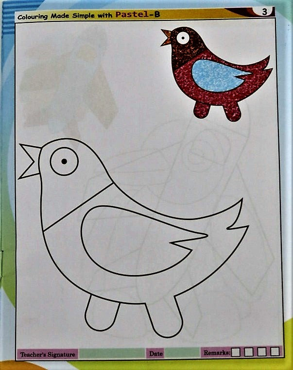 Coloring Made Simple with Pastel Set B – A drawing and coloring book f ...