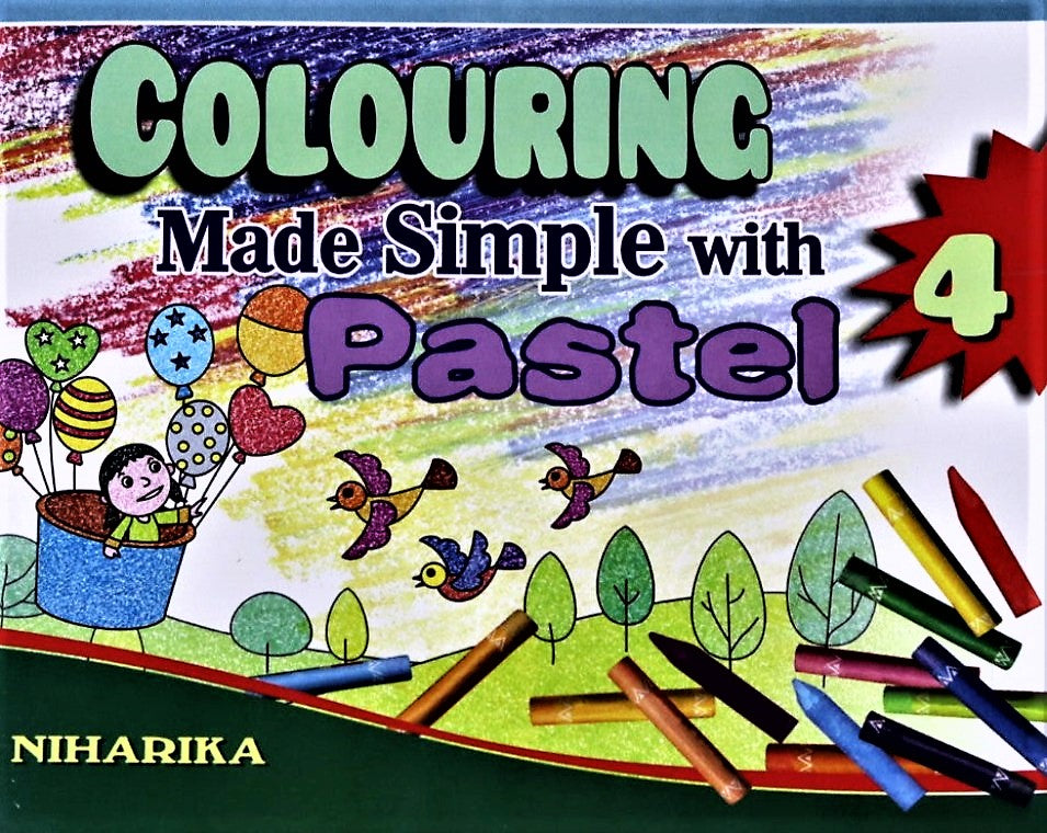 Coloring Made Simple with Pastel Set 4 – A drawing and coloring book f ...