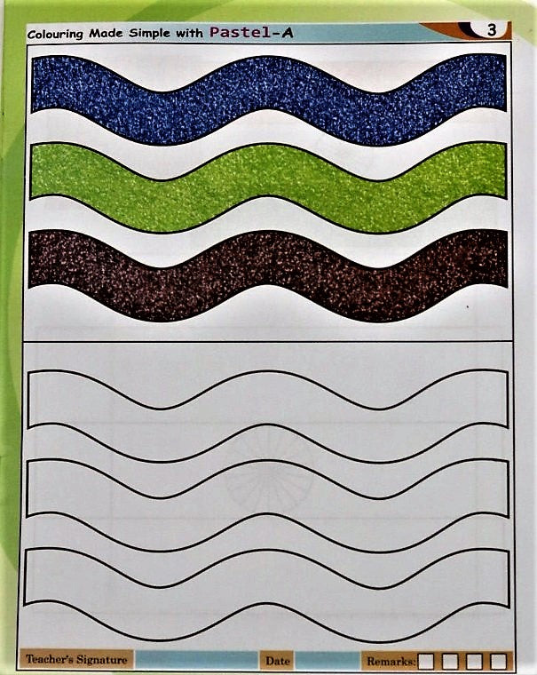 Coloring Made Simple with Pastel Set A – A drawing and coloring book f ...