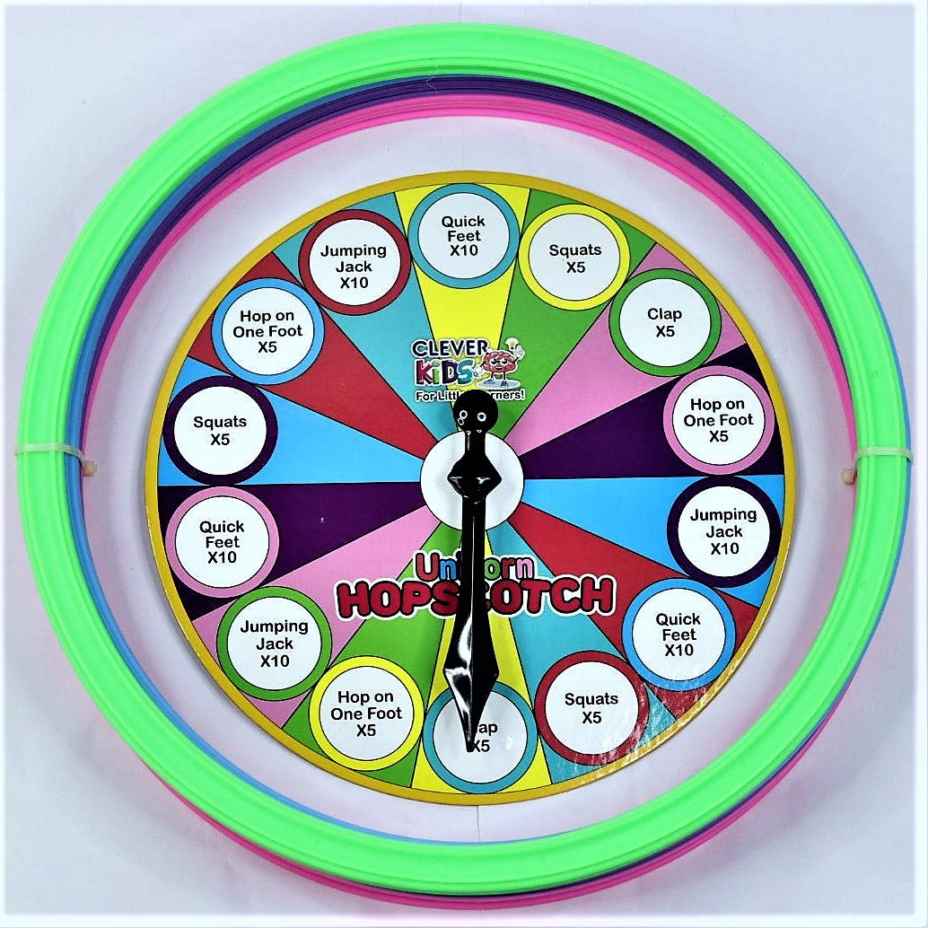 Rainbow Hopscotch Play Floor Games for Kids & Adults Family Game, Kith ...