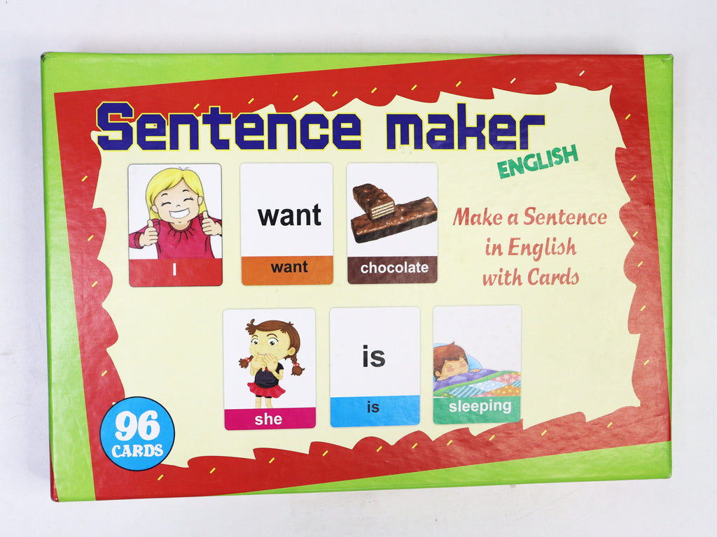DgCrayons English Build A Sentence Maker Flash Card Learning and Educa ...