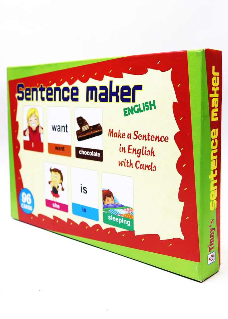 DgCrayons English Build A Sentence Maker Flash Card Learning and Educa ...