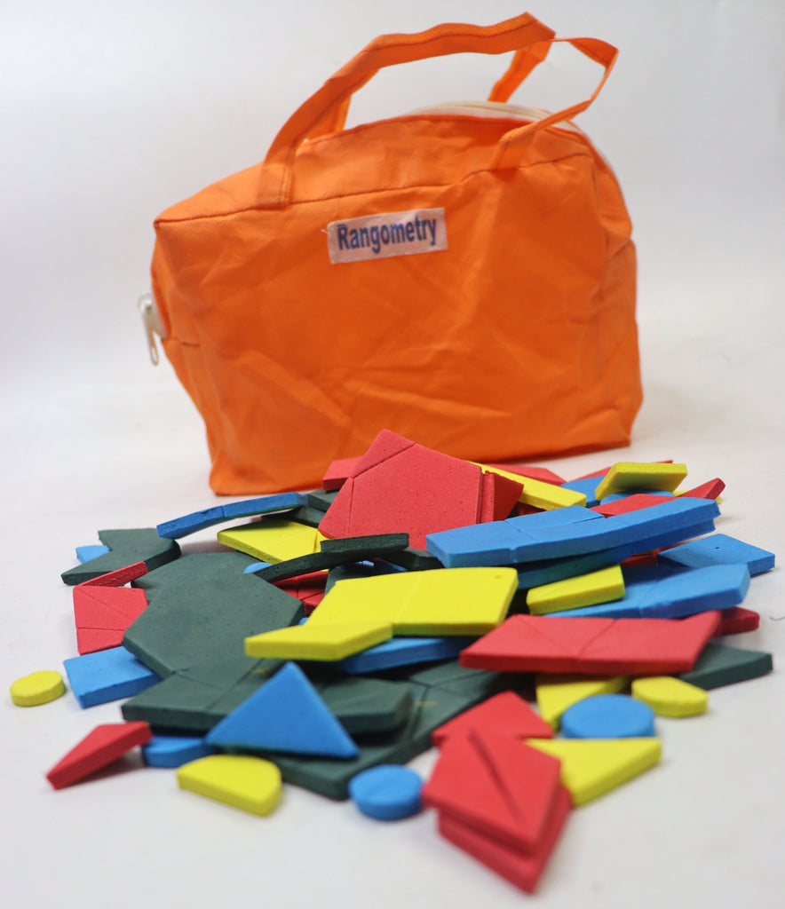 Eduquality Rangometry Kit, Creative Building & Geometry Toy for Kids M ...