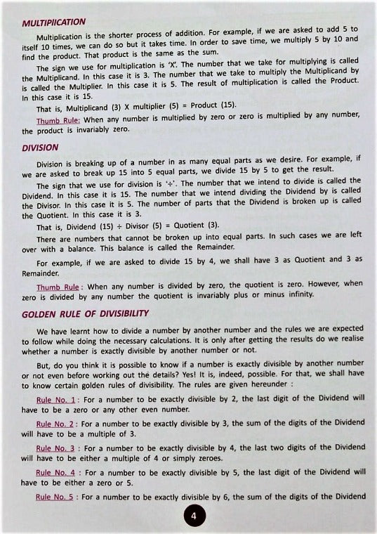 Mental Math Book - Simplified Mental Mathematics Class 5 – Learn and P ...