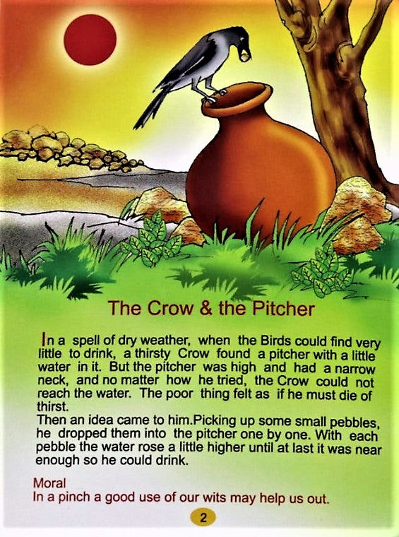 Aesop s Fable A Collection of Moral Lessons Children s story book