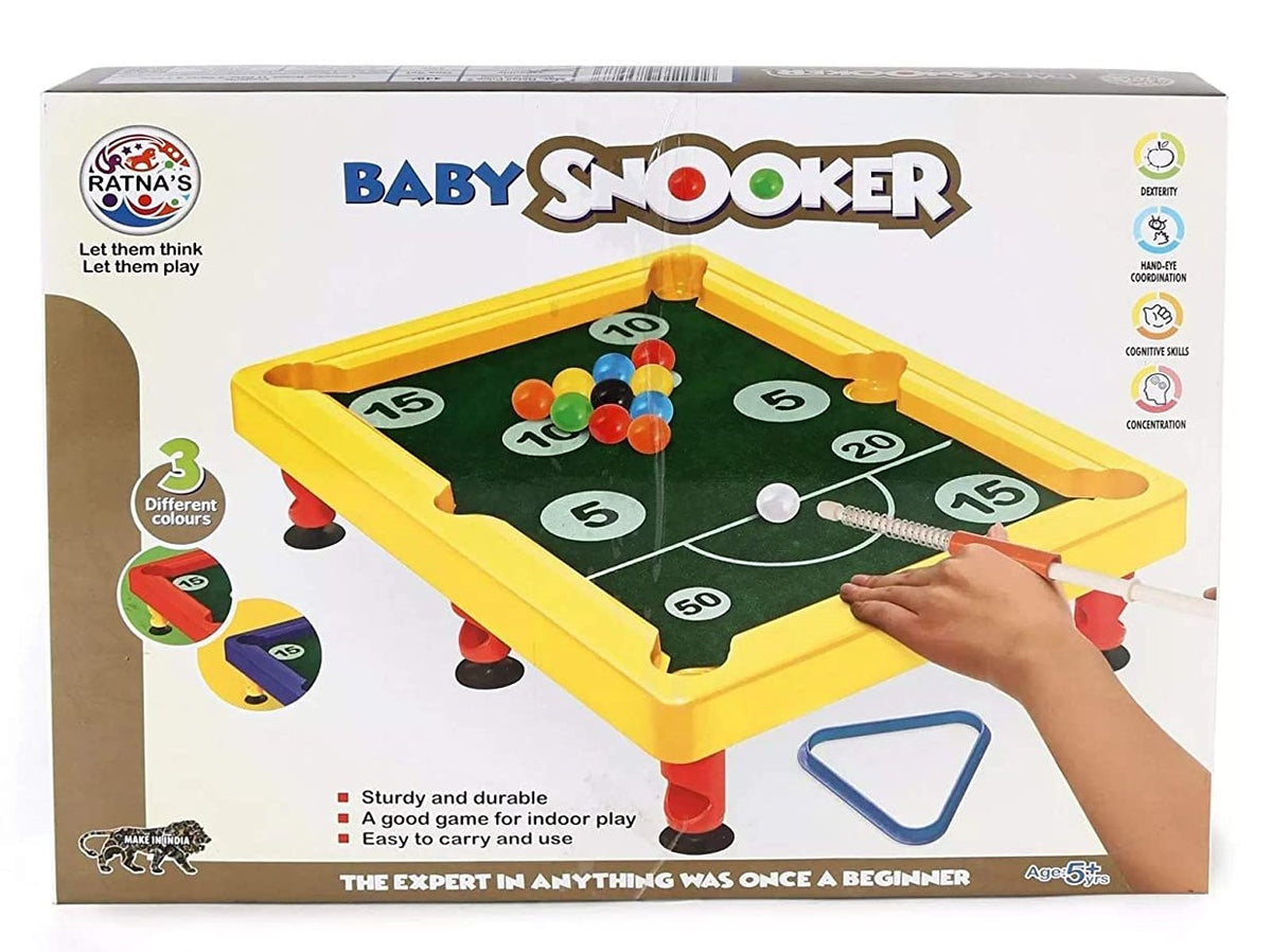 Baby Snooker Pool Game for Kids Indoor Multicolor – IntelKids