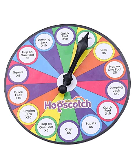 Rainbow Hopscotch Play Floor Games for Kids & Adults Family Game, Kith ...