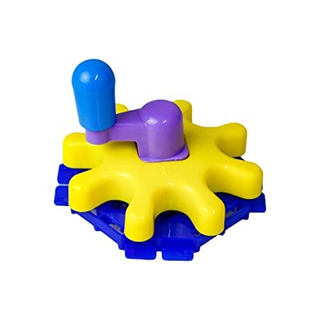 Make and Spin Gears Twisting & Turning Fun Starter Building Set for Ki ...