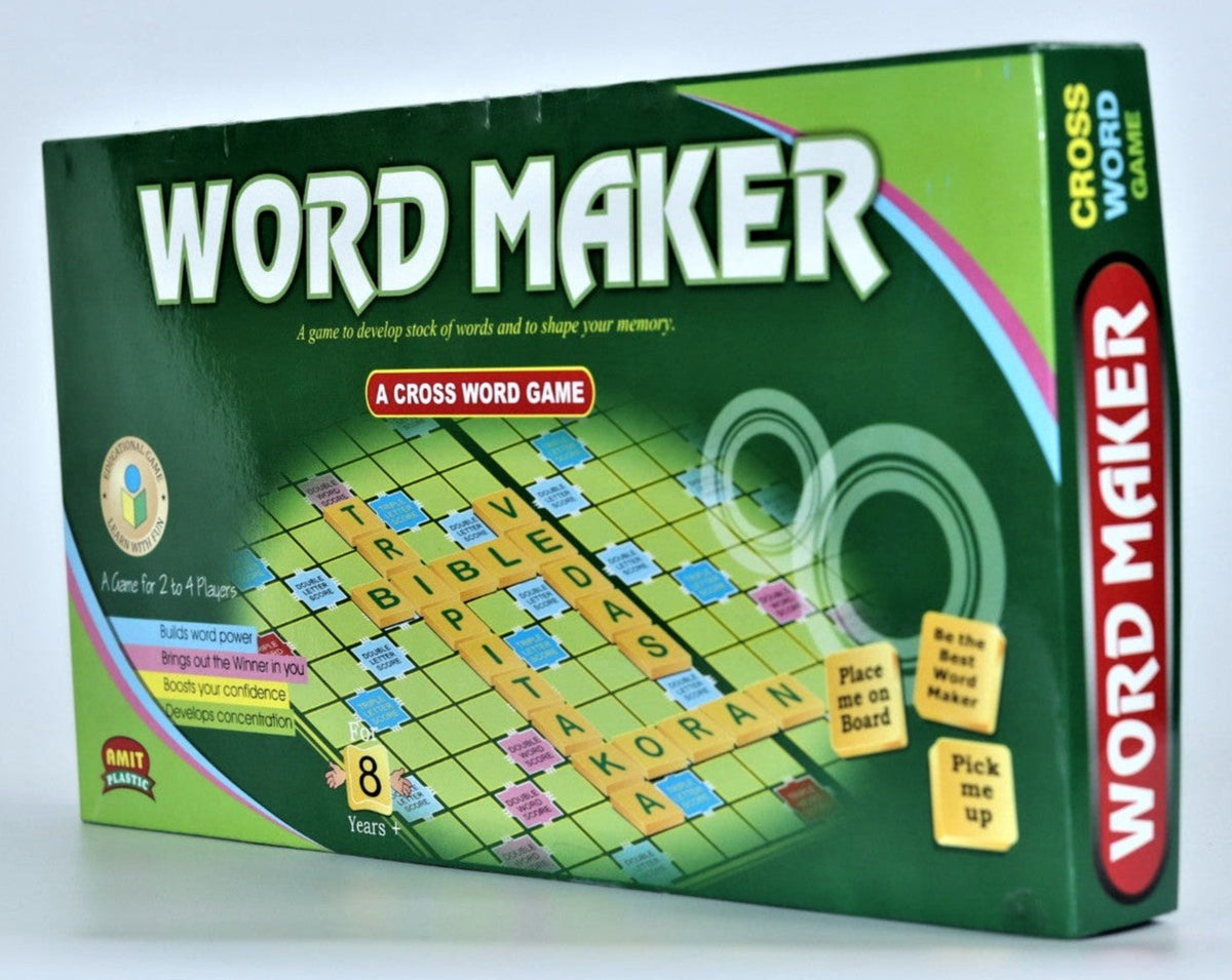 Word Maker puzzle game develop stock of words shape kids memory – IntelKids