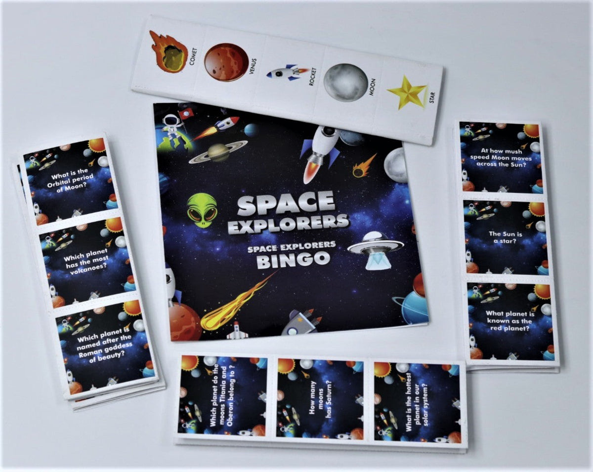 3 in 1 Space Explorers Space Bingo Fun Science Activities and Educatio ...